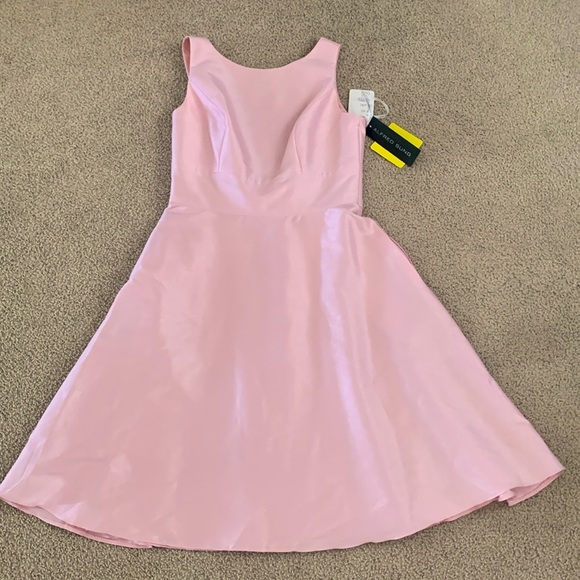 ALFRED SUNG | Dresses | Alfred Sung D68 Cocktail Dress Open Bow Back ...